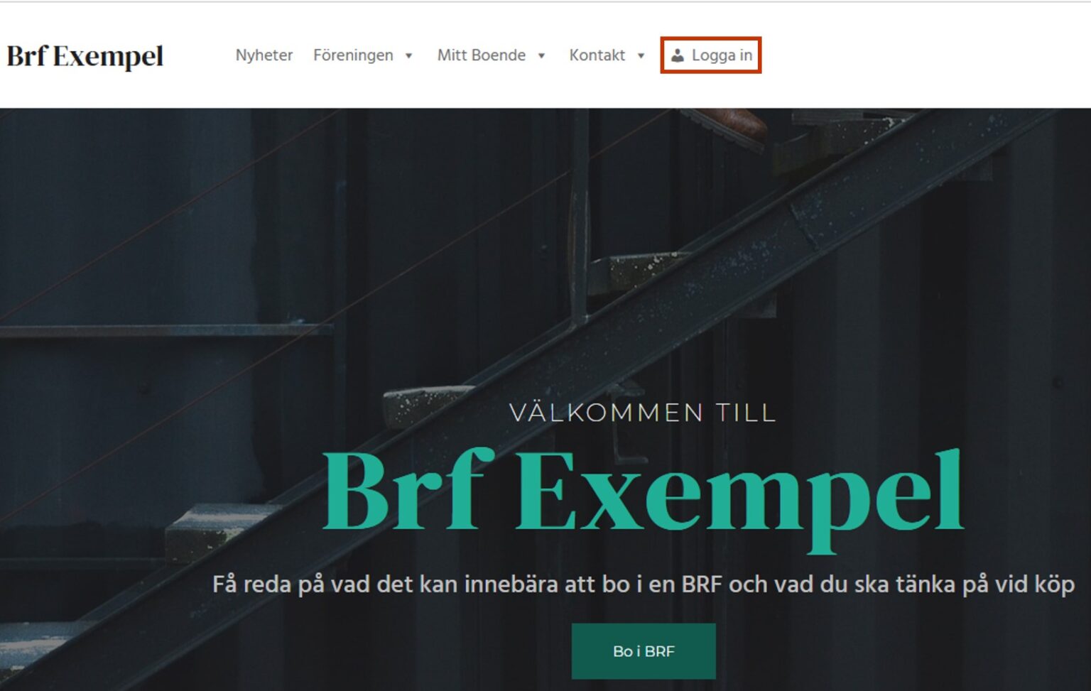 Logga in som administratör – Support – Simply Brf